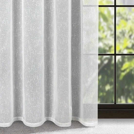 Ekskluzivna zavjesa sa strukturom kišne kapi, protkana srebrnom niti ...