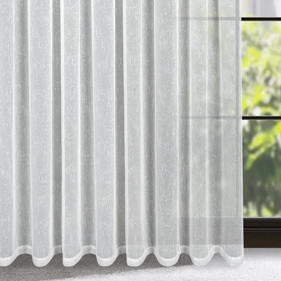 Ekskluzivna zavjesa sa strukturom kišne kapi, protkana srebrnom niti ...