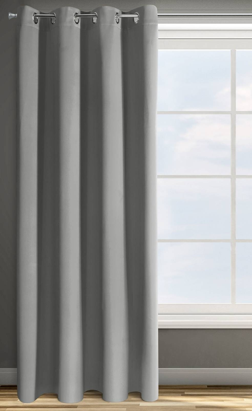 Zavjesa od glatke blackout tkanine za zamračivanje 135x250 D91 PARISA ...